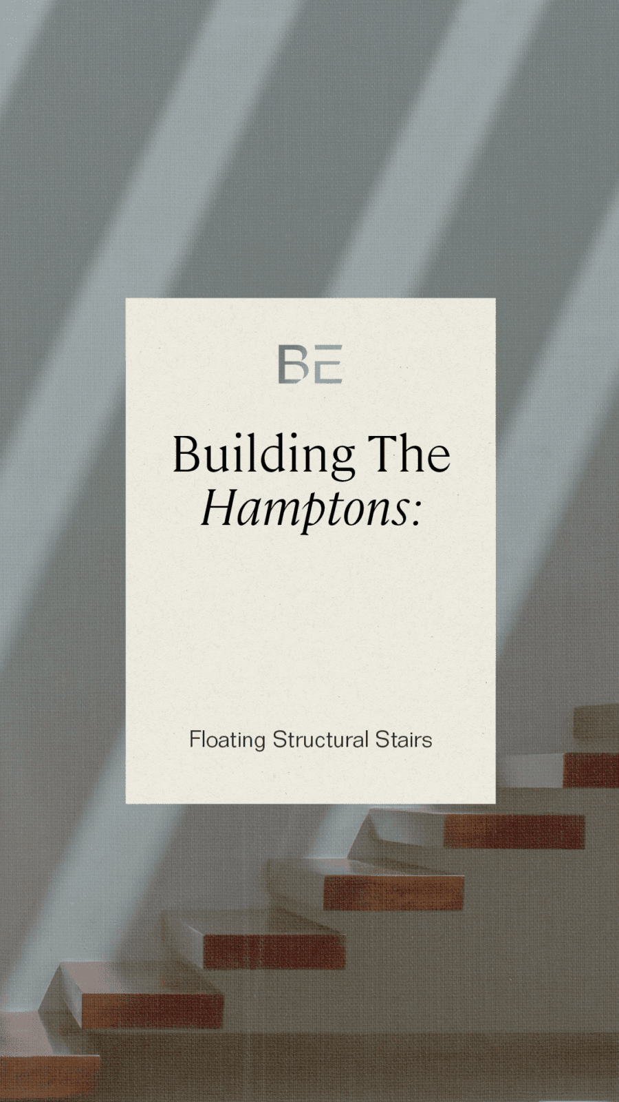 Floating Structural Stairs - Buchner Engineering, PLLC